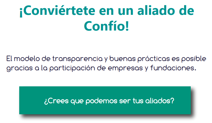 ¡Conviértete en un aliado de Confío! – Confío, A.C.